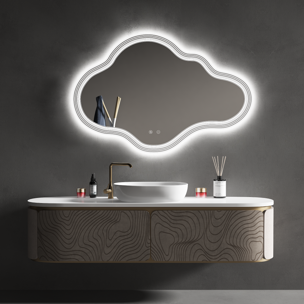 Irregular LED Mirror – Custom LED Mirror