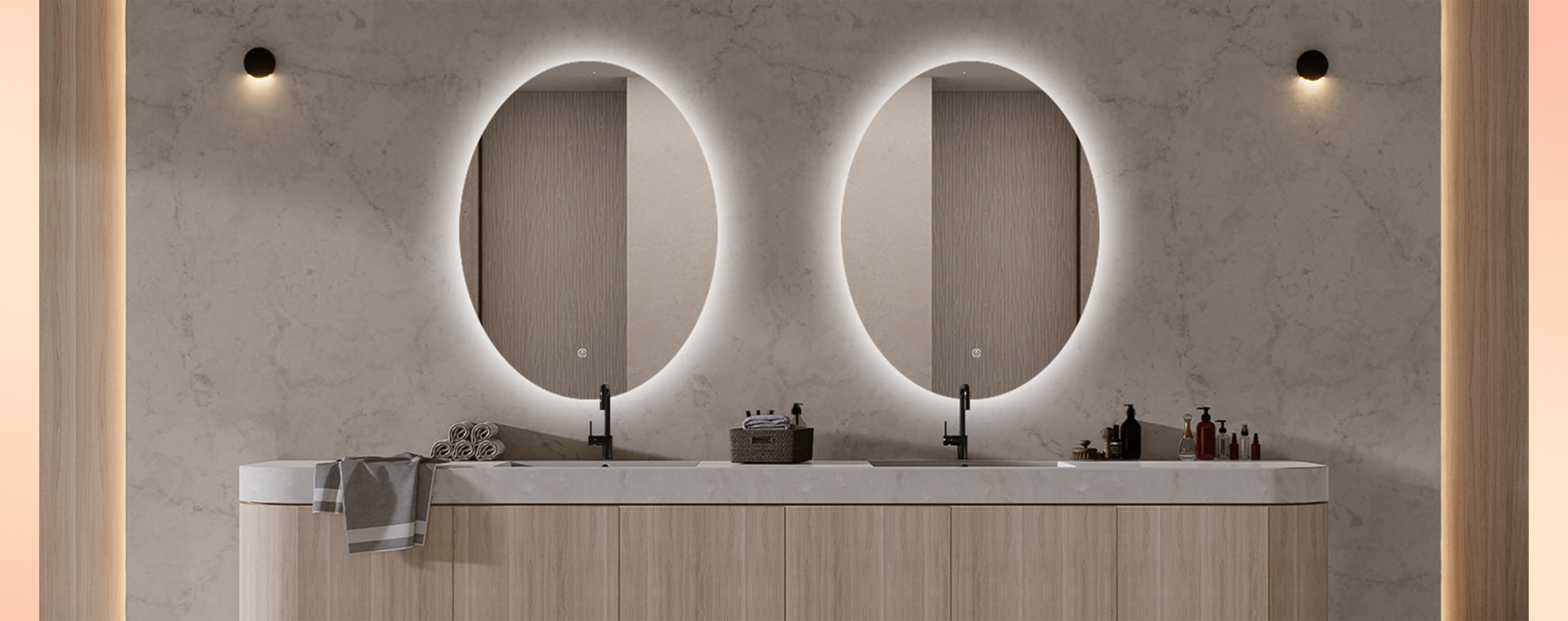 Custom LED Mirrors | Raynova | Where Light Meets Luxury