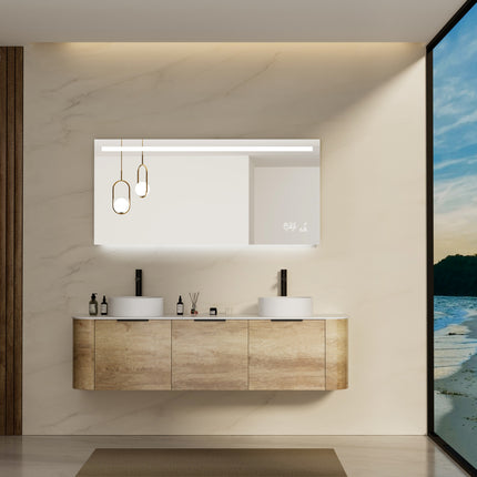 Rectangular Frameless Mirror – Custom LED Mirror